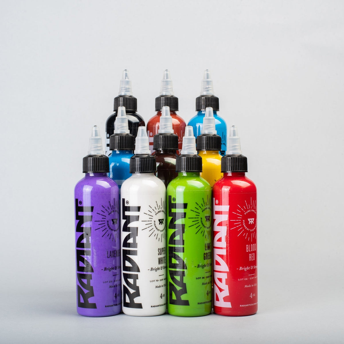 10 Color Set Part 2 – Radiant Colors